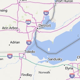 Preview Pennsylvania Interstate Mile Markers